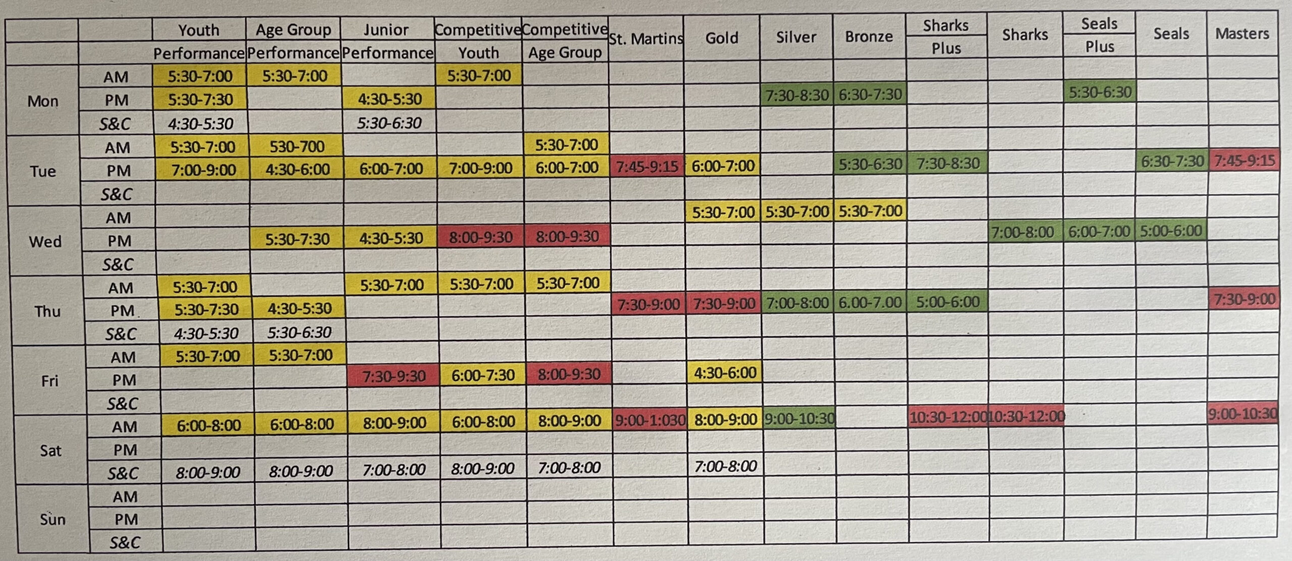 Wrexham Swimming Club